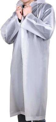 Cina Rivestimento lungo del cappotto di pioggia di modo, indumenti impermeabili, giacca a vento leggera degli impermeabili del rivestimento della pioggia per le donne degli uomini in vendita