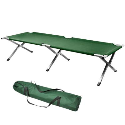 Cina Attrezzatura di campeggio di viaggio della culla, letto di campeggio della struttura d'acciaio della culla della cuccetta del metallo delle culle del letto di cuccetta, portatile pieghevole regolabile in vendita