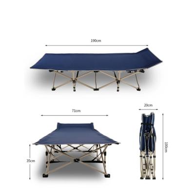 Cina Ufficio portatile di campeggio del campo della culla di sonno del letto singolo comodo pieghevole dei prodotti all'aperto portatili leggeri in vendita