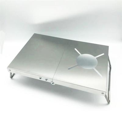 Cina Stufa di campeggio di acciaio inossidabile del gas, griglia portatile di campeggio del gas degli accessori, cuoco unico di campeggio Griddle Outdoor della gamma del campo in vendita