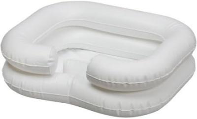 China Inflatable Shampoo Basin with Bedside PVC Shower Bag Combo Pack, Shampoo Bowl with Sprayer and Water Bag for sale
