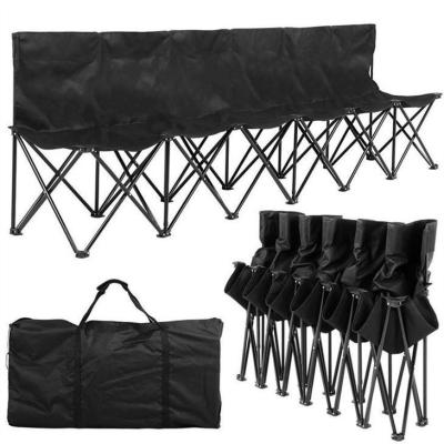 Cina Outdoor Garden Lightweight 6 Seats Folding Portable Sport Beach Lounge Chair, Foldable Custom Logo Camping Chairs in vendita