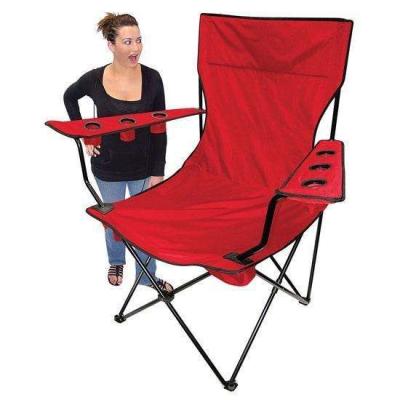 Cina Wholesale Large Foldable Big Giant Camping Chair Custom Folding Colorful Factory Picnic oversized Outdoor Chairs in vendita