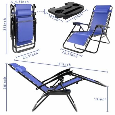 Cina Modern Outdoor Sillas Portable Reclining Lightweight Folding Metal Camping Beach Relaxing Chair in vendita