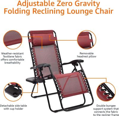 Cina Modern Outdoor Sillas Portable Reclining Lightweight Folding Metal Camping Beach Relaxing Chair in vendita