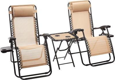 Cina Modern Outdoor Sillas Portable Reclining Lightweight Folding Metal Camping Beach Relaxing Chair in vendita