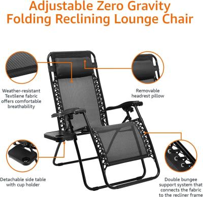 Cina Modern Outdoor Sillas Portable Reclining Lightweight Folding Metal Camping Beach Relaxing Chair in vendita
