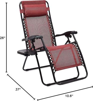 Cina Modern Outdoor Sillas Portable Reclining Lightweight Folding Metal Camping Beach Relaxing Chair in vendita