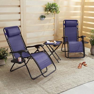 Cina Modern Outdoor Sillas Portable Reclining Lightweight Folding Metal Camping Beach Relaxing Chair in vendita