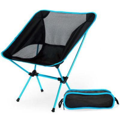Cina Oxford Quick Open Fishing Camping Folding Moon Chair, Mini Folding Camping Chair For Fishing in vendita