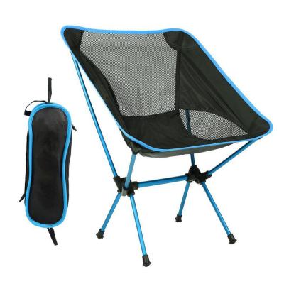 Cina Oxford Quick Open Fishing Camping Folding Moon Chair, Mini Folding Camping Chair For Fishing in vendita