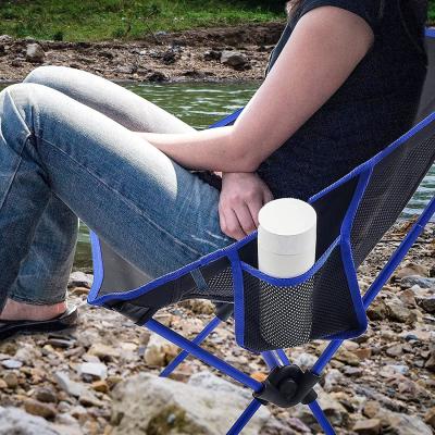 Cina Oxford Quick Open Fishing Camping Folding Moon Chair, Mini Folding Camping Chair For Fishing in vendita