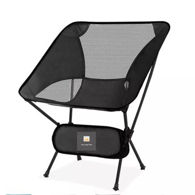 Cina Oxford Quick Open Fishing Camping Folding Moon Chair, Mini Folding Camping Chair For Fishing in vendita