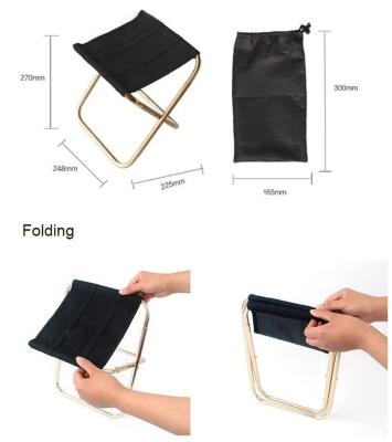 Cina Portable Triangle Camping Fishing Chair, Tripod Stool With Backrest Fishing Camping Chair With Carry Strap in vendita