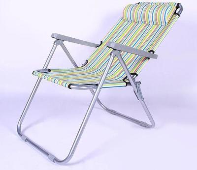 Cina Backpack Beach Chair 5 Positions and Cup Holder Pouch on Side Padded Pillow Storage Bag Lightweight Rustproof in vendita