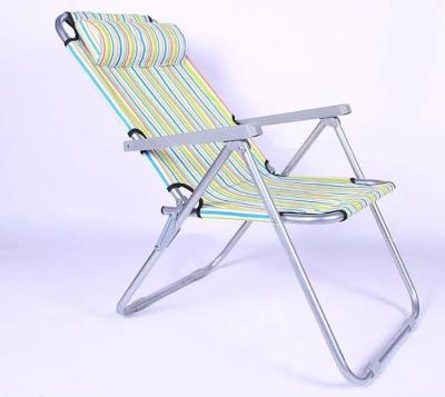 Cina Backpack Beach Chair 5 Positions and Cup Holder Pouch on Side Padded Pillow Storage Bag Lightweight Rustproof in vendita