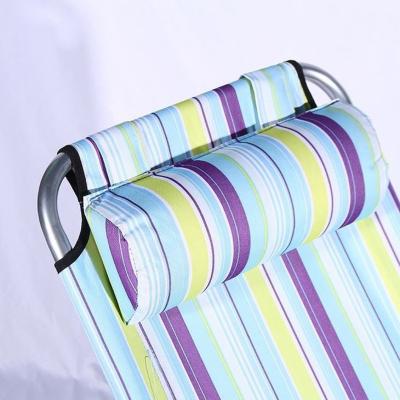 Cina Backpack Beach Chair 5 Positions and Cup Holder Pouch on Side Padded Pillow Storage Bag Lightweight Rustproof in vendita