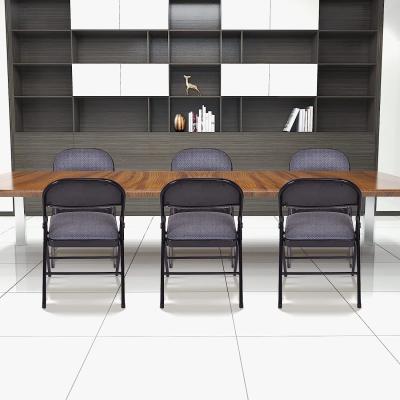 Cina Wholesale Folding Portable Pp Plastic Metallic Frame Dinning Chair Plastic Chairs For Events in vendita