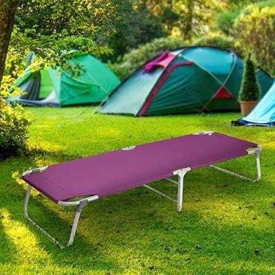 China Folding Camping Cot, Portable Foldable Military Cot, Canvas Sleeping Bed, Outdoor Comfortable Lightweight Camp Bed for sale