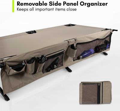 China Folding Camping Cot, Portable Foldable Military Cot, Canvas Sleeping Bed, Outdoor Comfortable Lightweight Camp Bed for sale