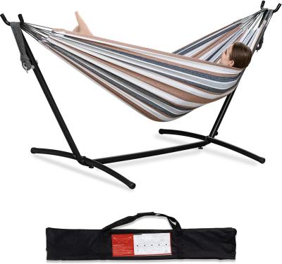 China Hammocks with Stand Included, Space Saving Steel V-Type, Standing Hammocks, Indoor Outdoor Patio Yard for sale