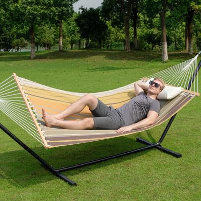 China Hammocks with Stand Included, Space Saving Steel V-Type, Standing Hammocks, Indoor Outdoor Patio Yard for sale