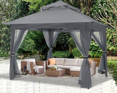 China Pop Up Gazebo Mosquito Nettings, Outdoor Canopy Shelter Garden Lawn Backyard, Patio Cover Outdoor Gazebo Pergol for sale