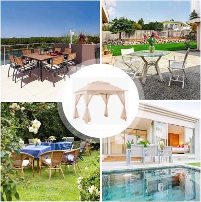 China Pop Up Gazebo Mosquito Nettings, Outdoor Canopy Shelter Garden Lawn Backyard, Patio Cover Outdoor Gazebo Pergol for sale