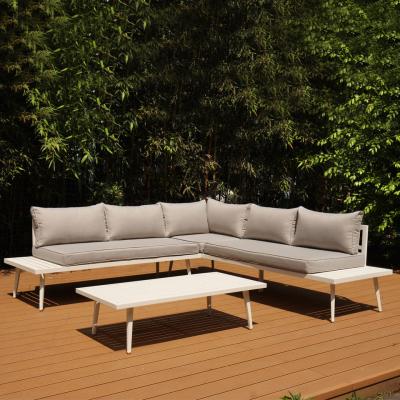China Outdoor Patio Furniture Sets Patio Set Rattan Chair Wicker Sofa Conversation Set Patio Chair Backyard Lawn for sale