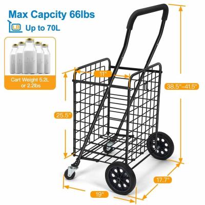 China Utility Shopping Cart-Durable Folding Design For Easy Storage, Utility Cart with Wheels Shopping Climber Cart for sale