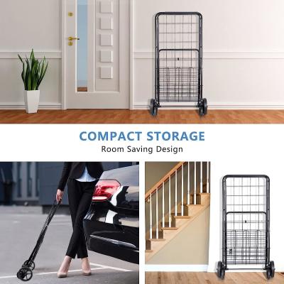 China Utility Shopping Cart-Durable Folding Design For Easy Storage, Utility Cart with Wheels Shopping Climber Cart for sale