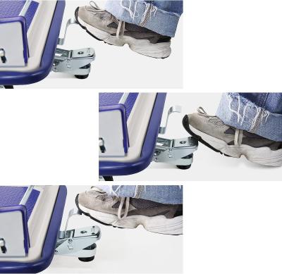 China Folding Steel Trolley Platform Handtruck Brake Heavy Industrial Flatbed Truck Logistics Warehouse Handling for sale