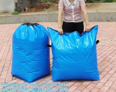 Cina Grandi le borse d'imballaggio resistenti e extra per i totalizzatori commoventi commoventi e riutilizzabili, copre i contenitori di stoccaggio, muoventi i rifornimenti in vendita