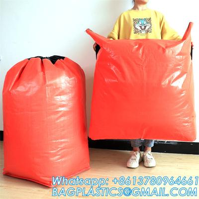 Cina Grandi le borse d'imballaggio resistenti e extra per i totalizzatori commoventi commoventi e riutilizzabili, copre i contenitori di stoccaggio, muoventi i rifornimenti in vendita