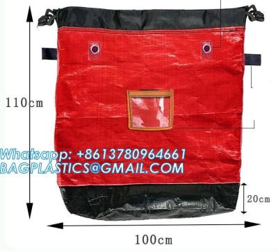 Cina Grandi le borse d'imballaggio resistenti e extra per i totalizzatori commoventi commoventi e riutilizzabili, copre i contenitori di stoccaggio, muoventi i rifornimenti in vendita