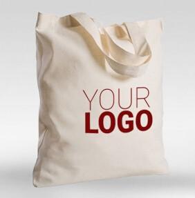 Cina Economical Cotton Tote Bag, Lightweight Medium Reusable Grocery Shopping Cloth Bags, Suitable For DIY, Advertising in vendita