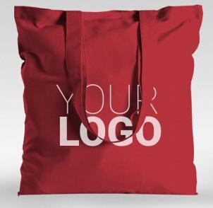 Cina Economical Cotton Tote Bag, Lightweight Medium Reusable Grocery Shopping Cloth Bags, Suitable For DIY, Advertising in vendita