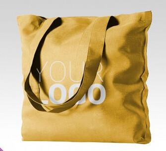 Cina Economical Cotton Tote Bag, Lightweight Medium Reusable Grocery Shopping Cloth Bags, Suitable For DIY, Advertising in vendita