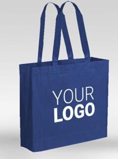 Cina Canvas Grocery Shopping Bags Handles - Cloth Grocery Tote Bags - Reusable Shopping Grocery Bags - Organic Cotton in vendita