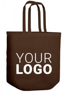Cina Canvas Grocery Shopping Bags Handles - Cloth Grocery Tote Bags - Reusable Shopping Grocery Bags - Organic Cotton in vendita