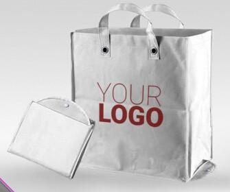 Cina Reusable Eco-Friendly Large Grocery Shopping Bags, Durable, Recyclable, Washable, Foldable, Portable Tote Bag in vendita