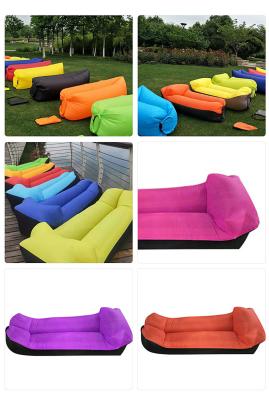 China Air Bed, Air Chair, Inflatable Lounger Air Chair Sofa Bed Sleeping Bag Couch For Beach Camping Lake Garden for sale