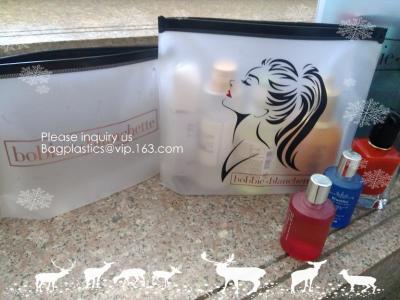 Cina Borsa per organizer per cosmetici con chiusura a cerniera per viaggi di vacanza, bagno e borsa per il trucco in vendita