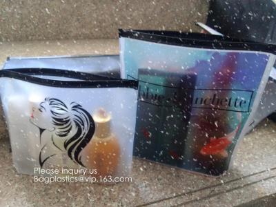 Cina Organizzatore cosmetico Bag della borsa impermeabile trasparente di trucco del PVC di Pouches Small dell'organizzatore della borsa di trucco con la chiusura lampo in vendita