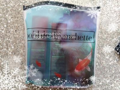 Cina Organizzatore cosmetico Bag della borsa impermeabile trasparente di trucco del PVC di Pouches Small dell'organizzatore della borsa di trucco con la chiusura lampo in vendita