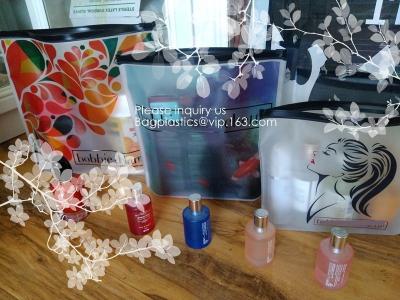 Cina Clear Makeup Bag Travel Toiletry Organizer Pouches Small Zipper Pouch PVC Plastic Transparent Clear Cosmetic Bags in vendita