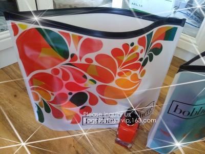 Cina Clear Makeup Bag Travel Toiletry Organizer Pouches Small Zipper Pouch PVC Plastic Transparent Clear Cosmetic Bags in vendita