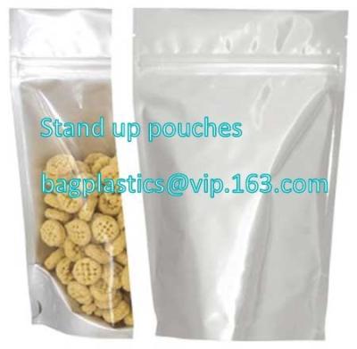 Cina Stand Up Food Bags,Zip Lock Food Storage Bags for Packaging Products,Herbs,Snack,Tea,Spices,Pet Food and Soaps in vendita