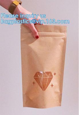 Cina Stand Up Food Bags,Zip Lock Food Storage Bags for Packaging Products,Herbs,Snack,Tea,Spices,Pet Food and Soaps in vendita