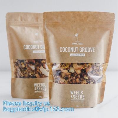 Cina Stand Up Food Bags,Zip Lock Food Storage Bags for Packaging Products,Herbs,Snack,Tea,Spices,Pet Food and Soaps in vendita